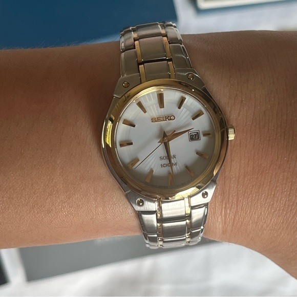 Seiko | Accessories | Nwt Seiko Womens Analogue Solar Watch | Poshmark
